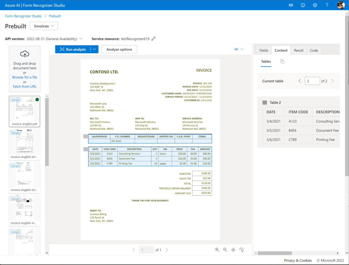 Azure Form Recognizer – Smart, Actionable OCR – eDiscovery Journal