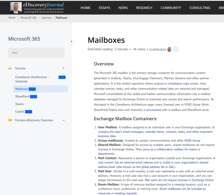 eDJ Geek Guide – Understanding Mailboxes – eDiscovery Journal